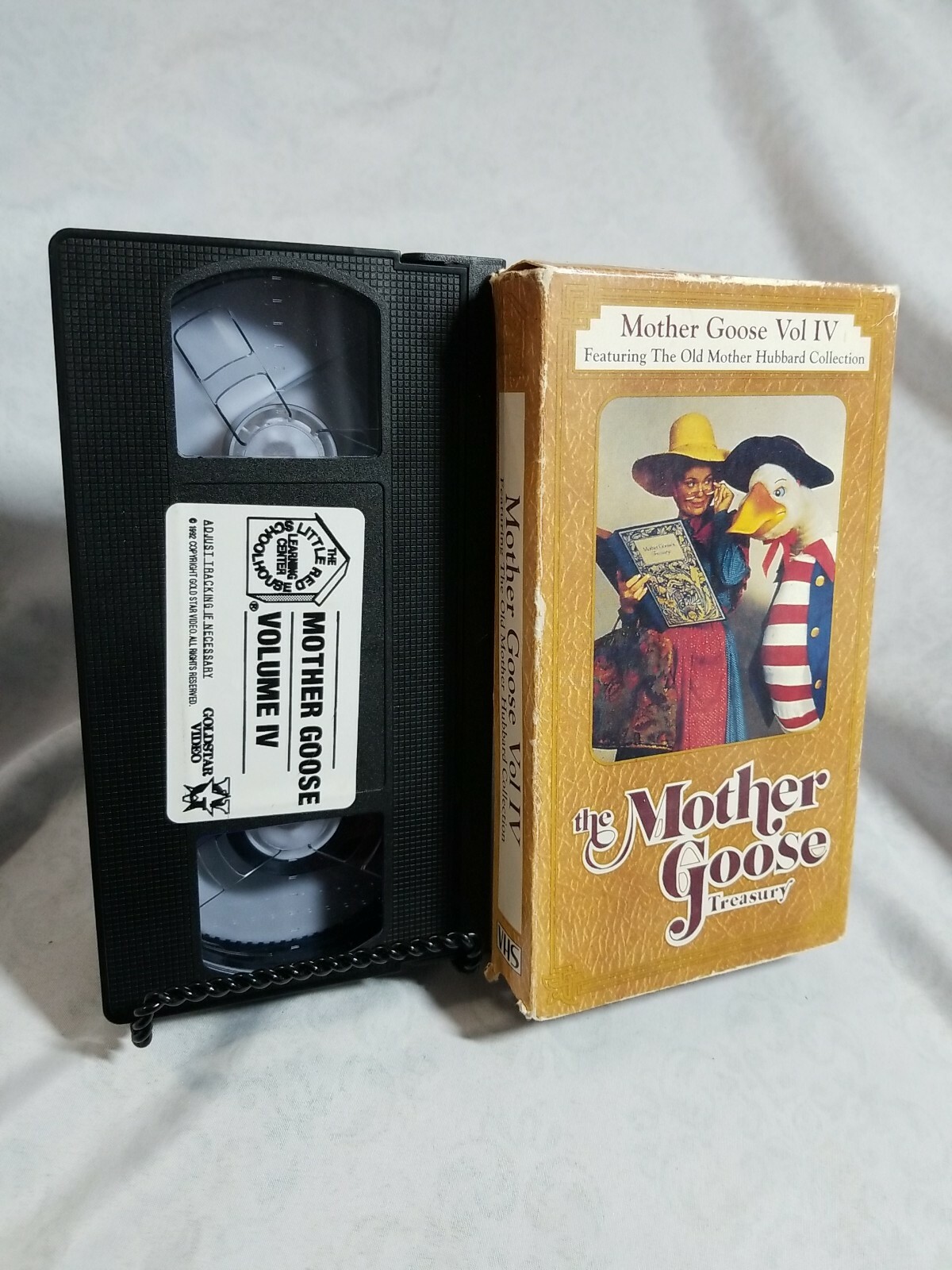 The Mother Goose Treasury VHS Vol. 4 RARE Kids Puppets 16193200066 | eBay