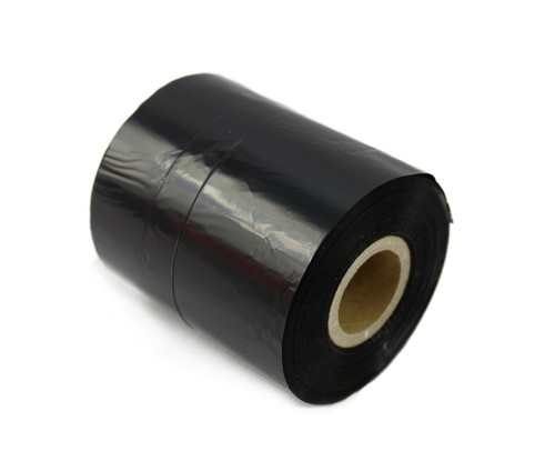 2 x 76mm x 360m Black Wax Thermal Transfer printer ribbons. Outside ...