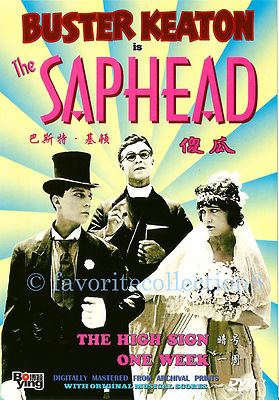 The Saphead / The 'High Sign' / One Week - Buster Keaton (Region All ...