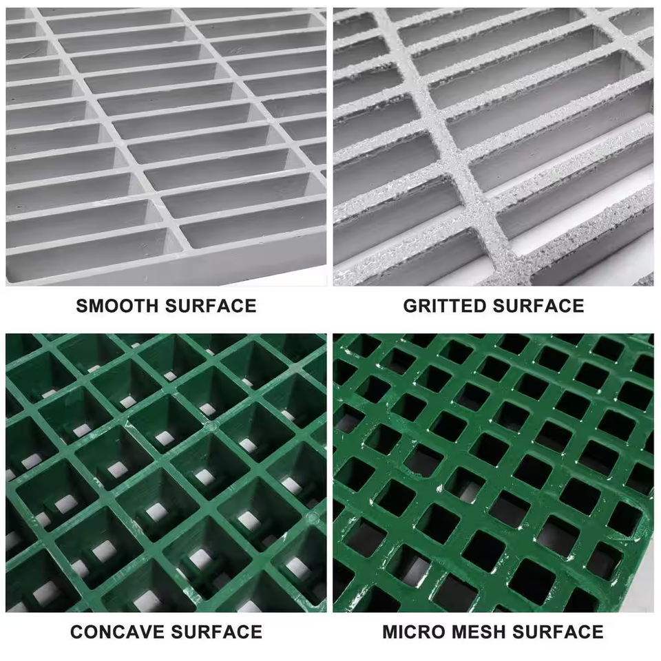 2 Ft. X 4 Ft. X 1 In. Fiberglass Molded Grating Composite for Ground ...