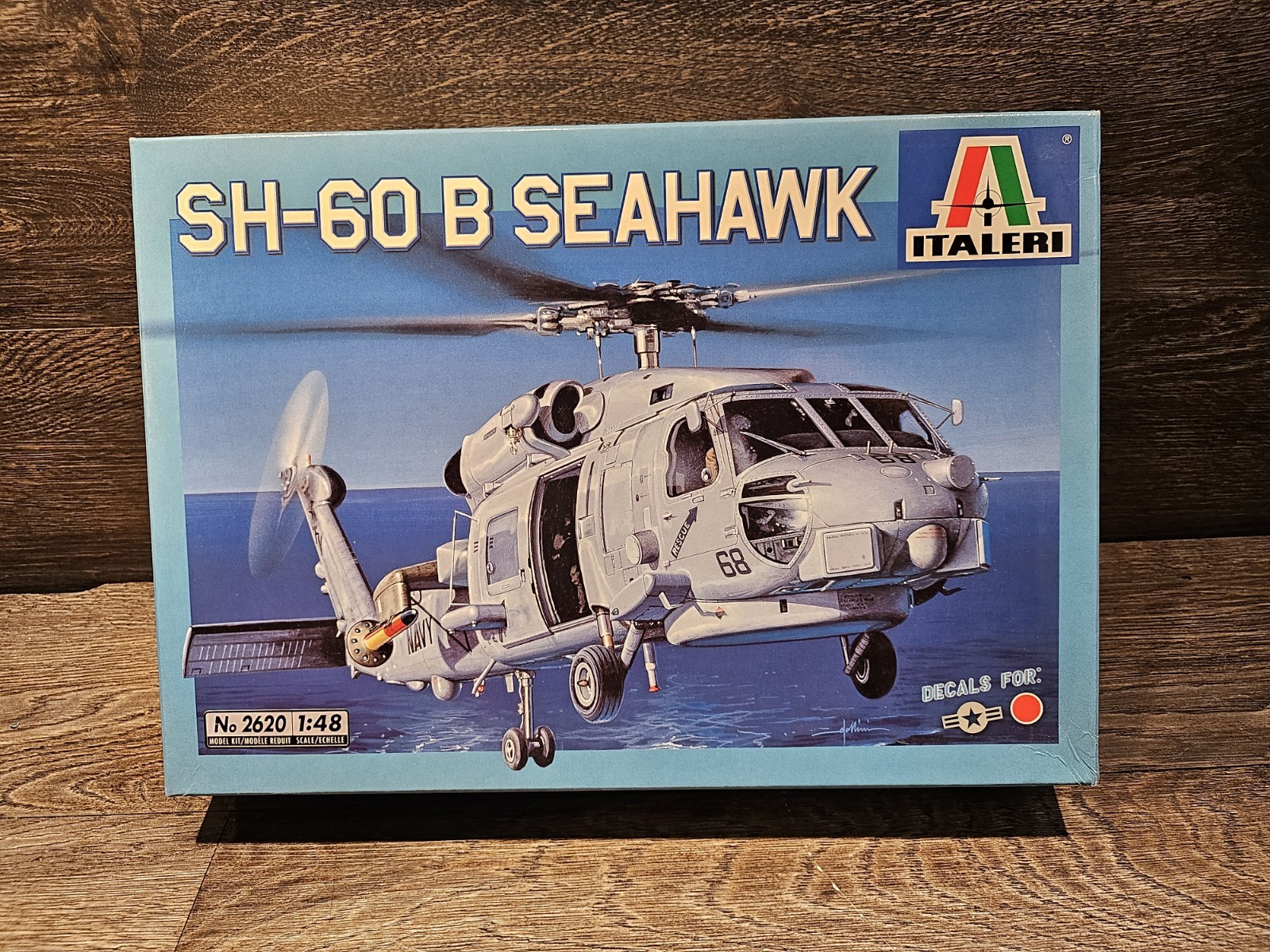 Italeri 2620 Sh-60B Seahawk Helicopter U.S. Navy 1/48 Model Kit New in ...