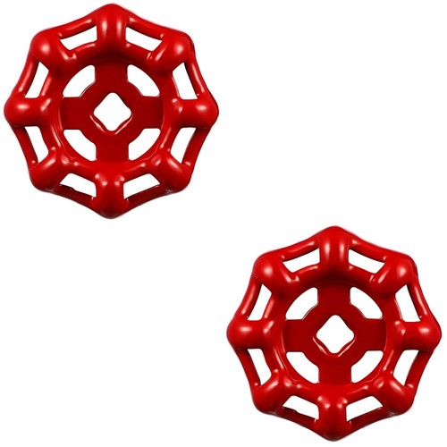 2 Pack Valve Handle Cast Iron Valves Replacement Handwheel | eBay