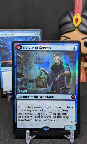 Delver of Secrets Foil Mint🌀 From the Vault: Transform Magic The ...