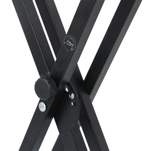 Glarry Dual-tube X-Shape Keyboard Stand Black | eBay