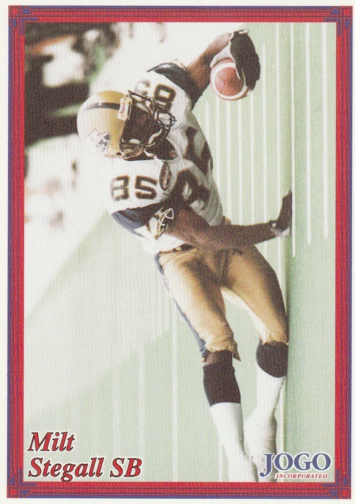 Milt Stegall - On Ebay - Multiple Results on One Page