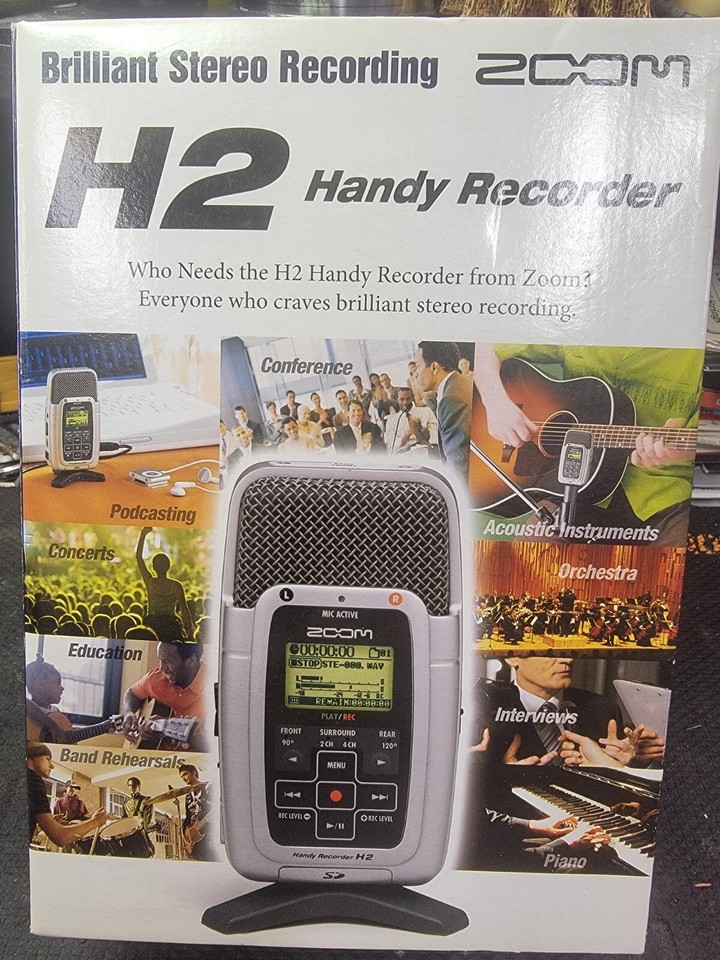 Used Zoom H2 Handy Digital Recorder | eBay