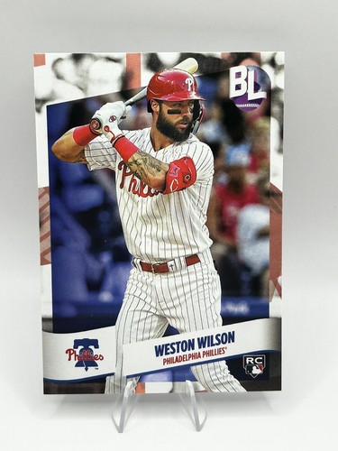 2024 Weston Wilson Topps Big League RC Rookie Card Philadelphia ...