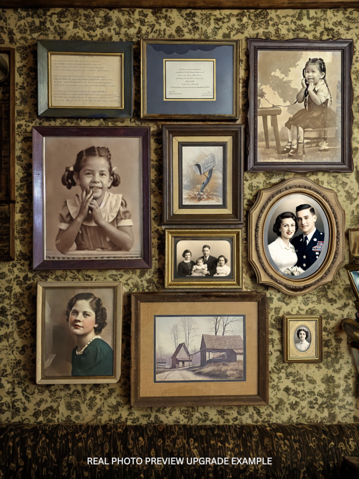Lot of Vintage Picture Frames - Antique Gold, Silver, & Wood | Eclectic ...