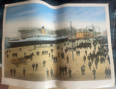 SS Nomadic - Titanic's Little Sister 1911 Ltd Ed Poster ex Titanic ...