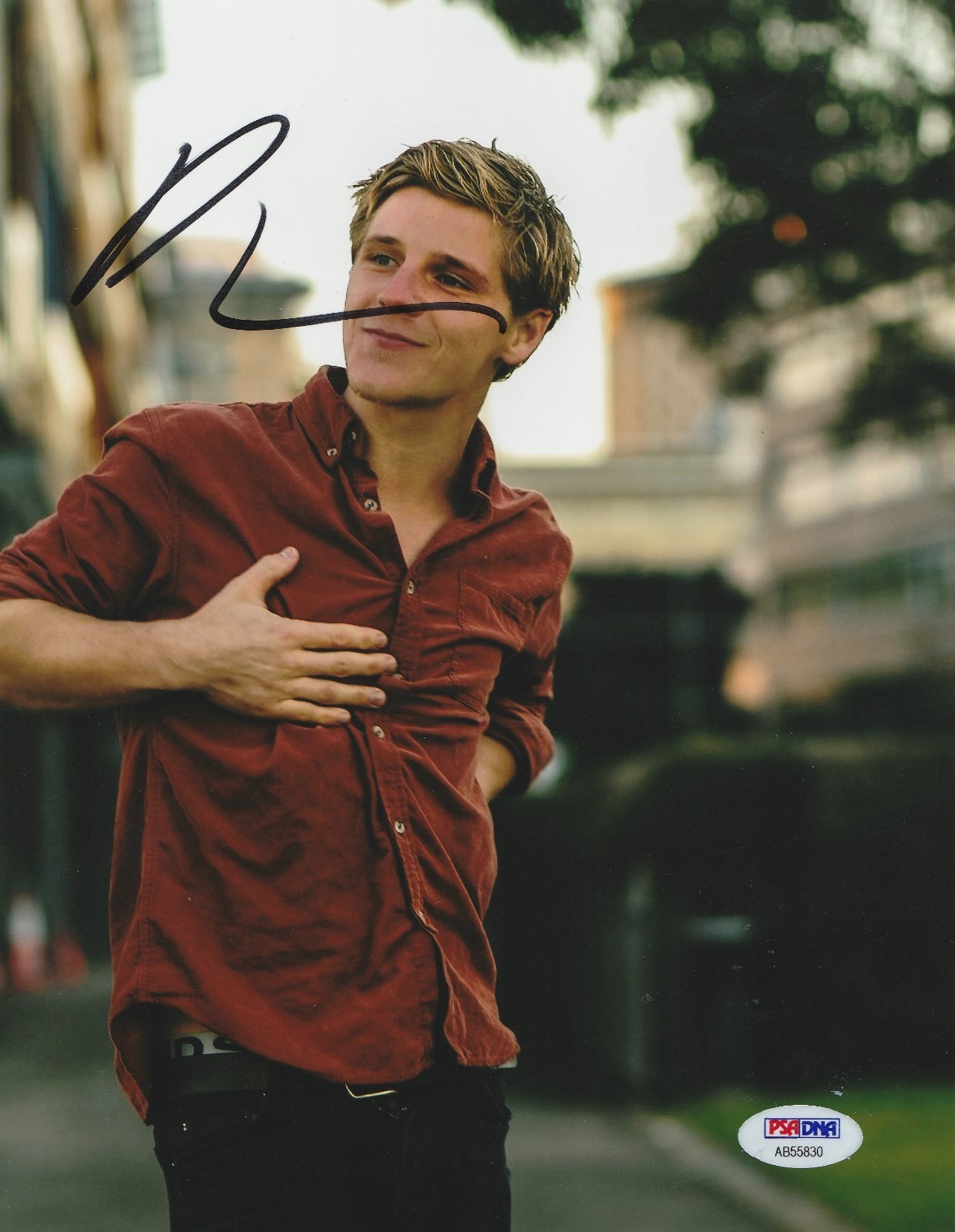 DANIEL WEBBER SIGNED 8X10 COLOR PHOTO THE PUNISHER 11 22 63 AUTOGRAPH ...