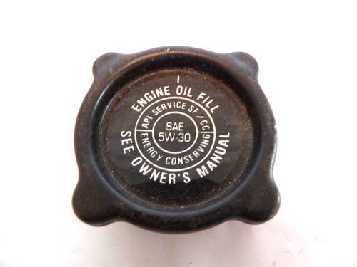 Vintage NOS GM Chevy Oil Fill Cap SAE 5W-30 | eBay