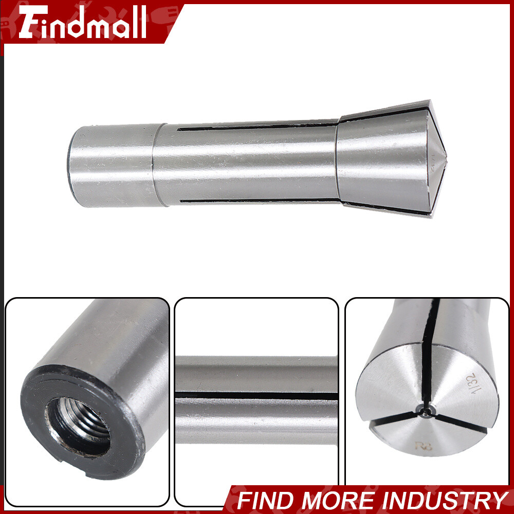 29Pcs R8 Spring Collet Set Fractional 1/32" To 1" High Precision for ...