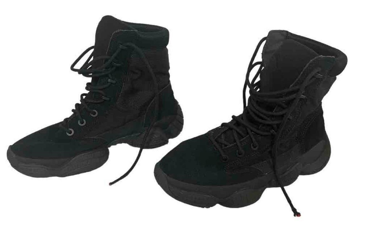 Adidas Yeezy 500 High Tactical Boots Black Size 8 Worn Once Adidas Yeezy 500 High Tactical Boots Black Size 8 Worn Once