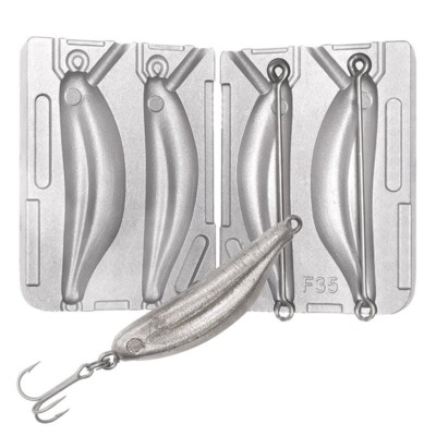 Mould for 2 Pirks, Brilliant action, 120g and 200g Excellent Big Fish ...