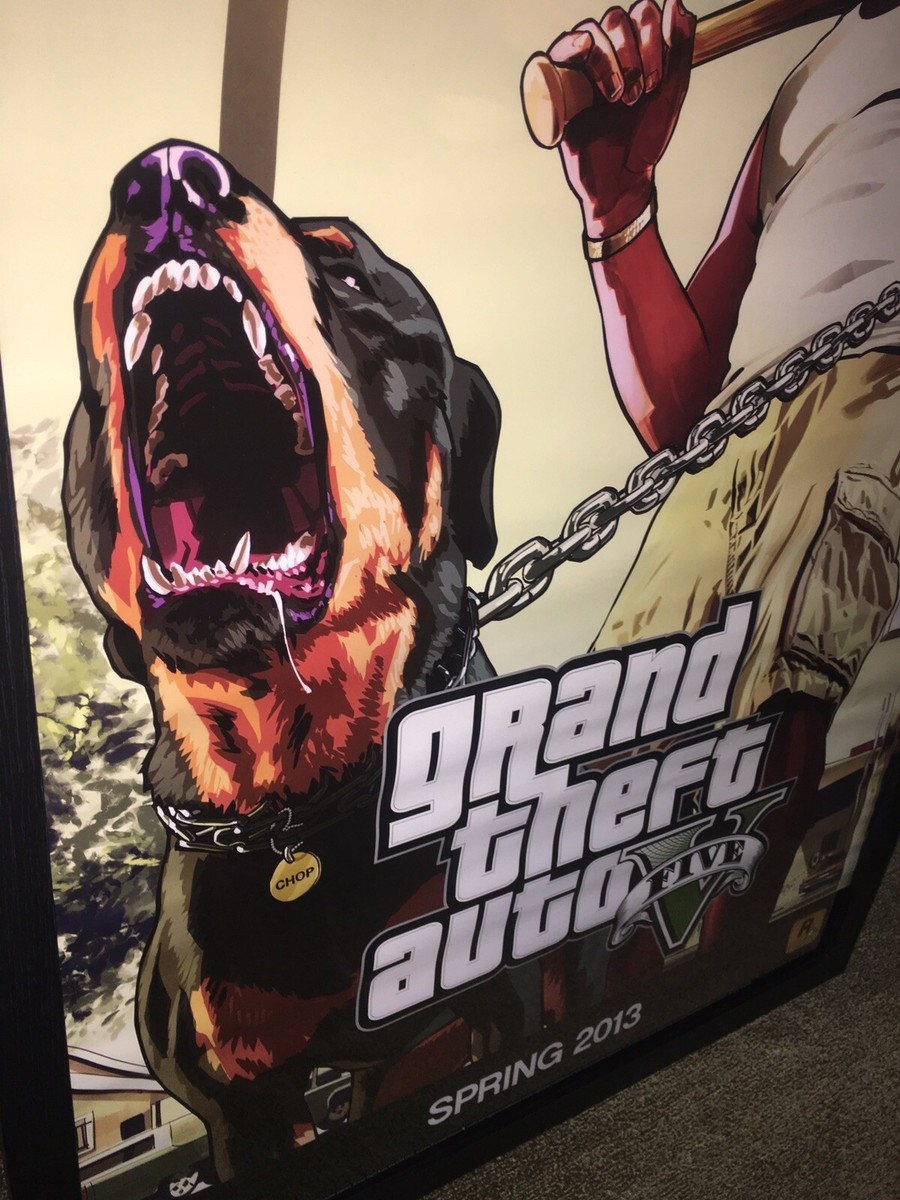 Gta 5 ポスター Grand Theft Auto V GTA 5 A2 Promotional Poster #2