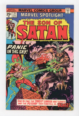 Marvel Spotlight 21 Tarot Cards, Pentagram, sounds like 1970s! HIGH ...