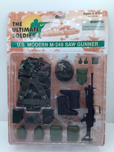 Ultimate Soldier U.S. Modern M-249 Saw Gunner Set FACTORY SEALED | eBay