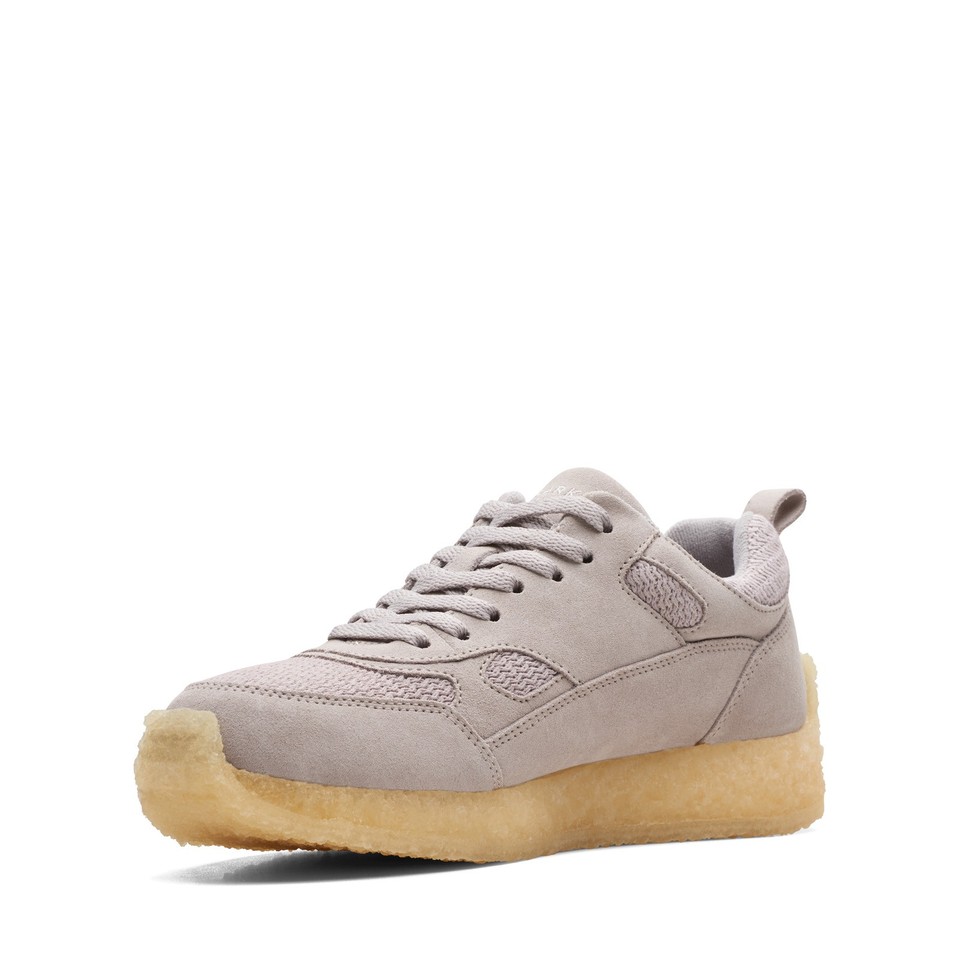 Clarks Lockhill Ronnie Fieg Kith Mens Gray Lifestyle Sneakers Shoes | eBay