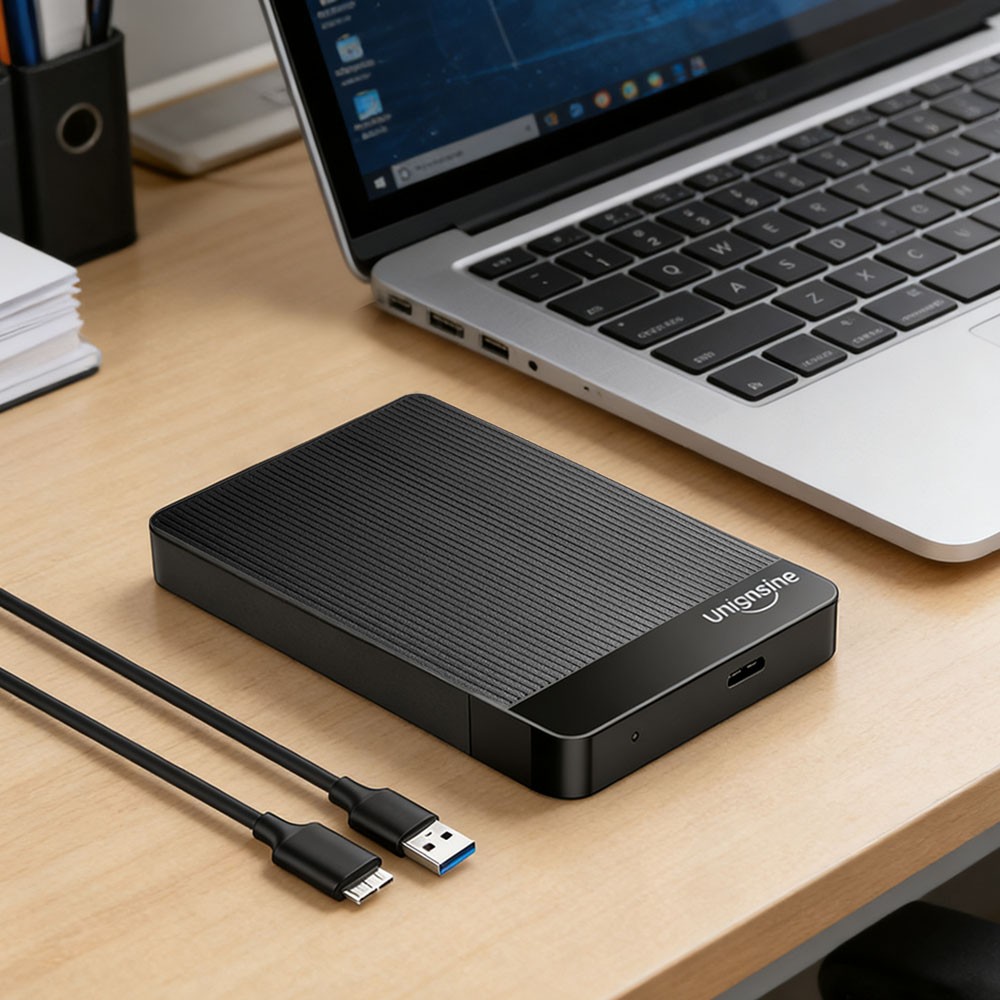 UnionSine 500GB 1TB 2TB USB 3.0 HDD Portable External Hard Drive for PC ...