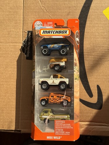 Matchbox 5 Pack 2018 MBX Wild New In Box | eBay