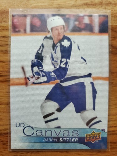 2016 17 Upper Deck Daryl Sittler Legends Retired Stars UD Canvas #C252 ...