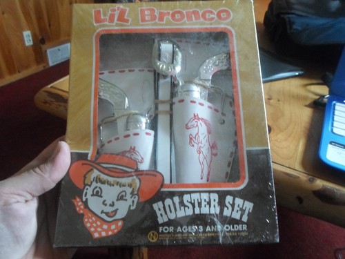 RARE SEALED LiL' Bronco Holster Set Kusan-Nichols Mint NEW | eBay