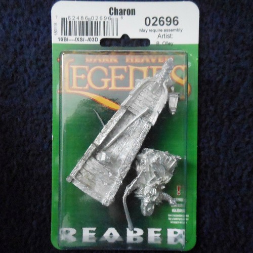 Reaper Dark Heaven Legends 02696 Charon Undead Wight Skeleton Boatman ...