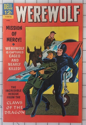Werewolf #3 1967 Dell Comics Mission of Mercy VF | eBay