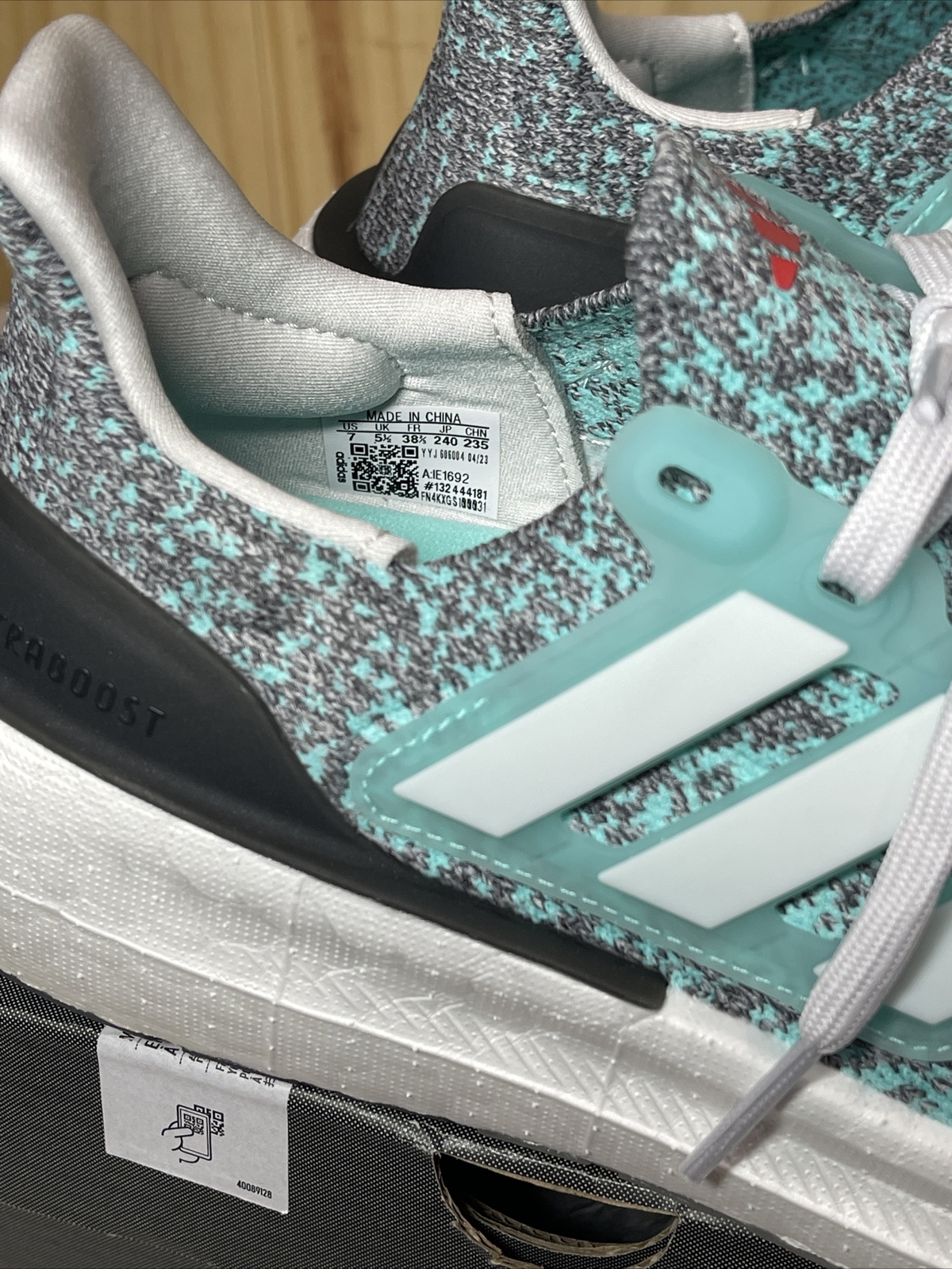 Adidas UltraBoost Light Aqua White, New Women's Running Shoes IE1692 ...