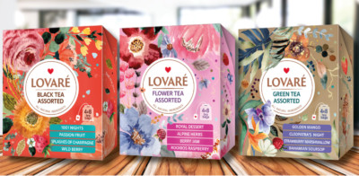 LOVARE Tea Bags TEA ASSORTED - 4 Flavors | eBay