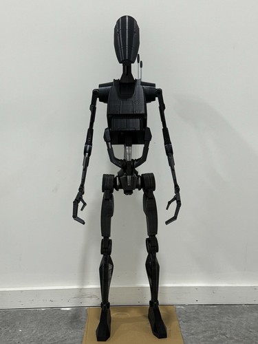 Life Size Star Wars Battle Droid With backpack Unpainted Kit | eBay