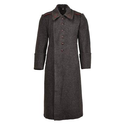 Original Bulgarian Military wool long overcoat vintage winter coat ...