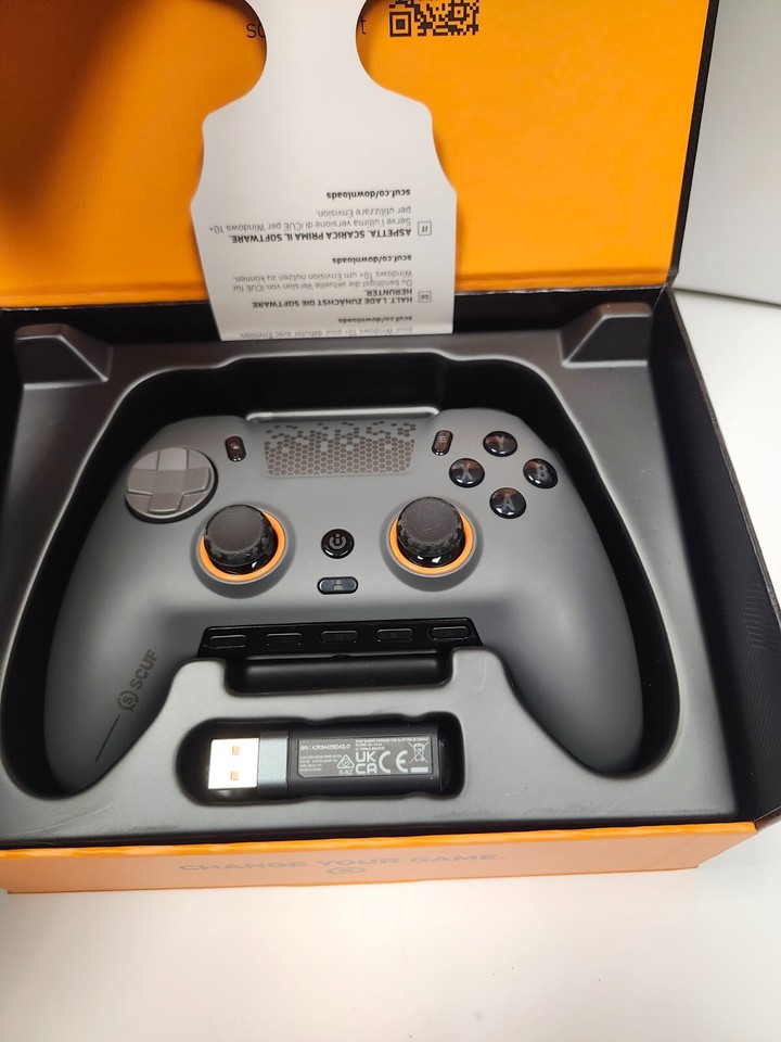 SCUF Envision Pro Wireless PC Gaming Controller, Steel Gray | eBay