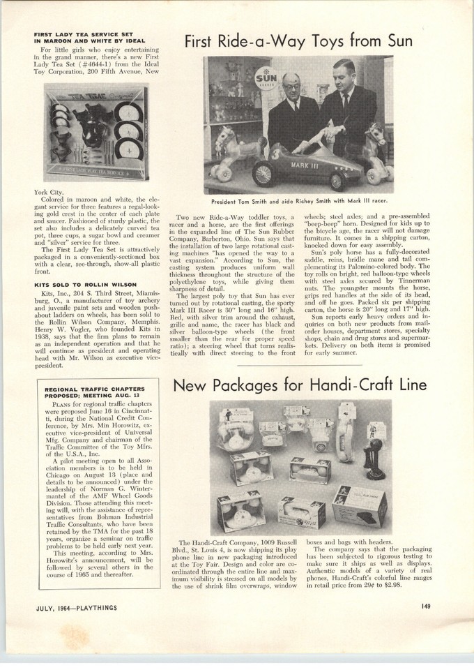 1964 PAPER AD Murray Ohio Banana Seat Wild Cat Bicycle Ideal First Lady ...