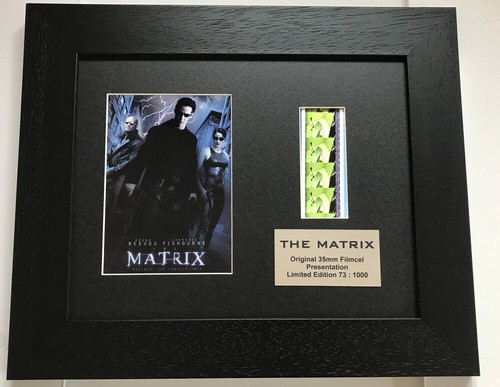 THE MATRIX Original 35mm Film Cells Memorabilia v4* | eBay