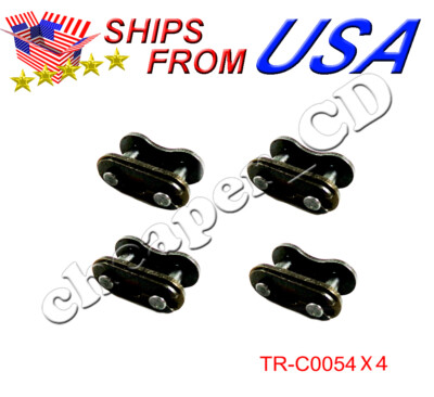 4x 415 Chain Master Link Fit 80cc 2 Stroke Motorized Bicycle Motorised ...