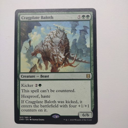 Cragplate Baloth | MTG | ZNR | 183/280 | Same Day Shipping! | eBay