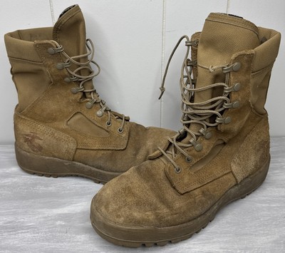 Vibram Soles Men’s 8R Army Combat Boots Desert Sand Military Active ...