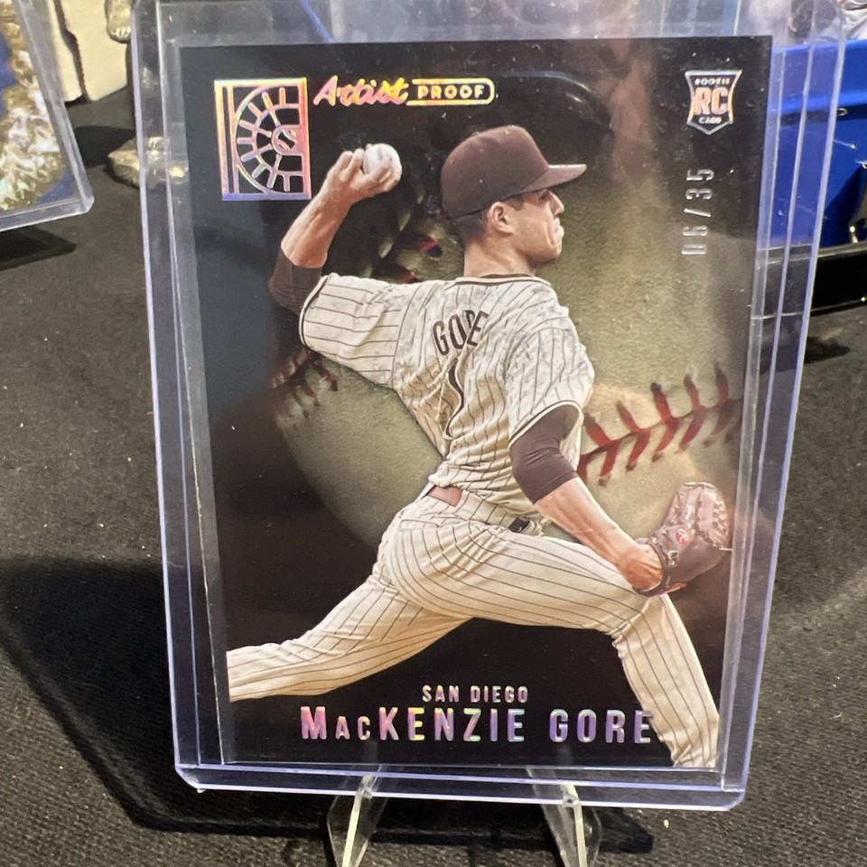 Mackenzie Gore Rookie🔥2022 Capstone #112 Artist Proof 06/35 Diamond | eBay
