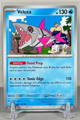 Pokemon TCG Card: VELUZA 45/142 | Uncommon | Stellar Crown | NM/Mint | eBay
