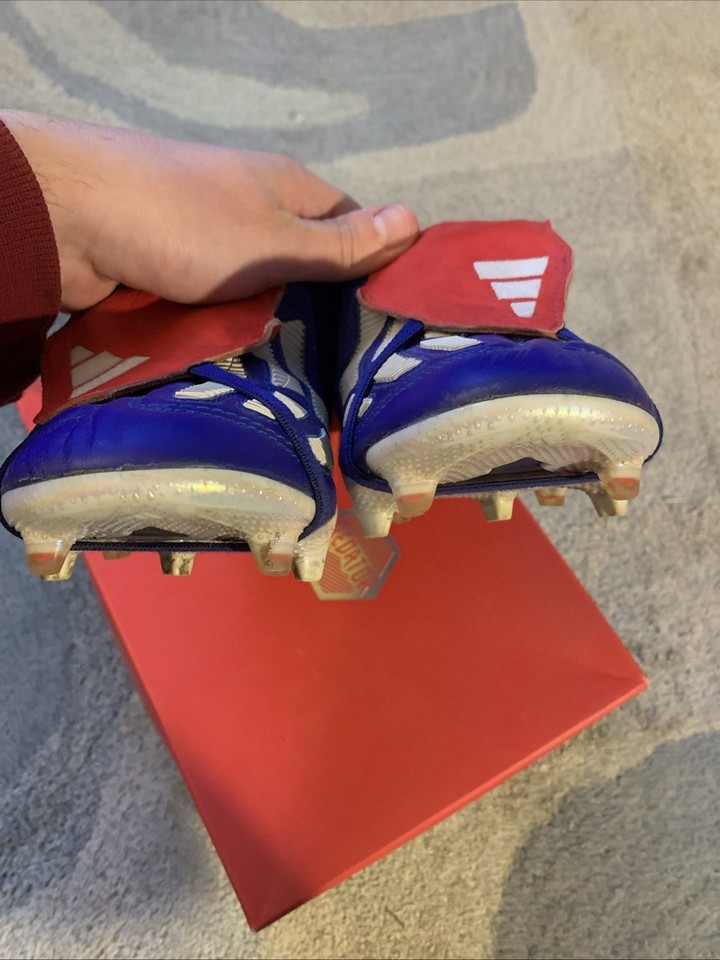 Adidas Predator Mania Fg Remake Japan Blue Mens 9.5 Accelerator ...