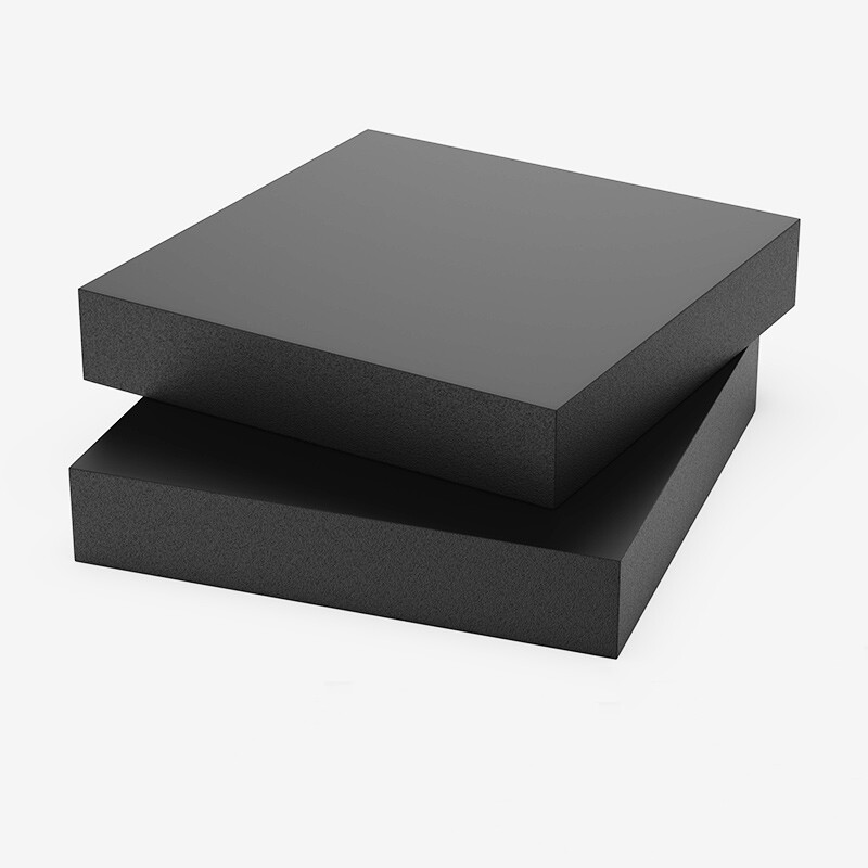 Rubber Blocks Solid Square Sheet 50mm-200mm Cushioning Damping Plate ...