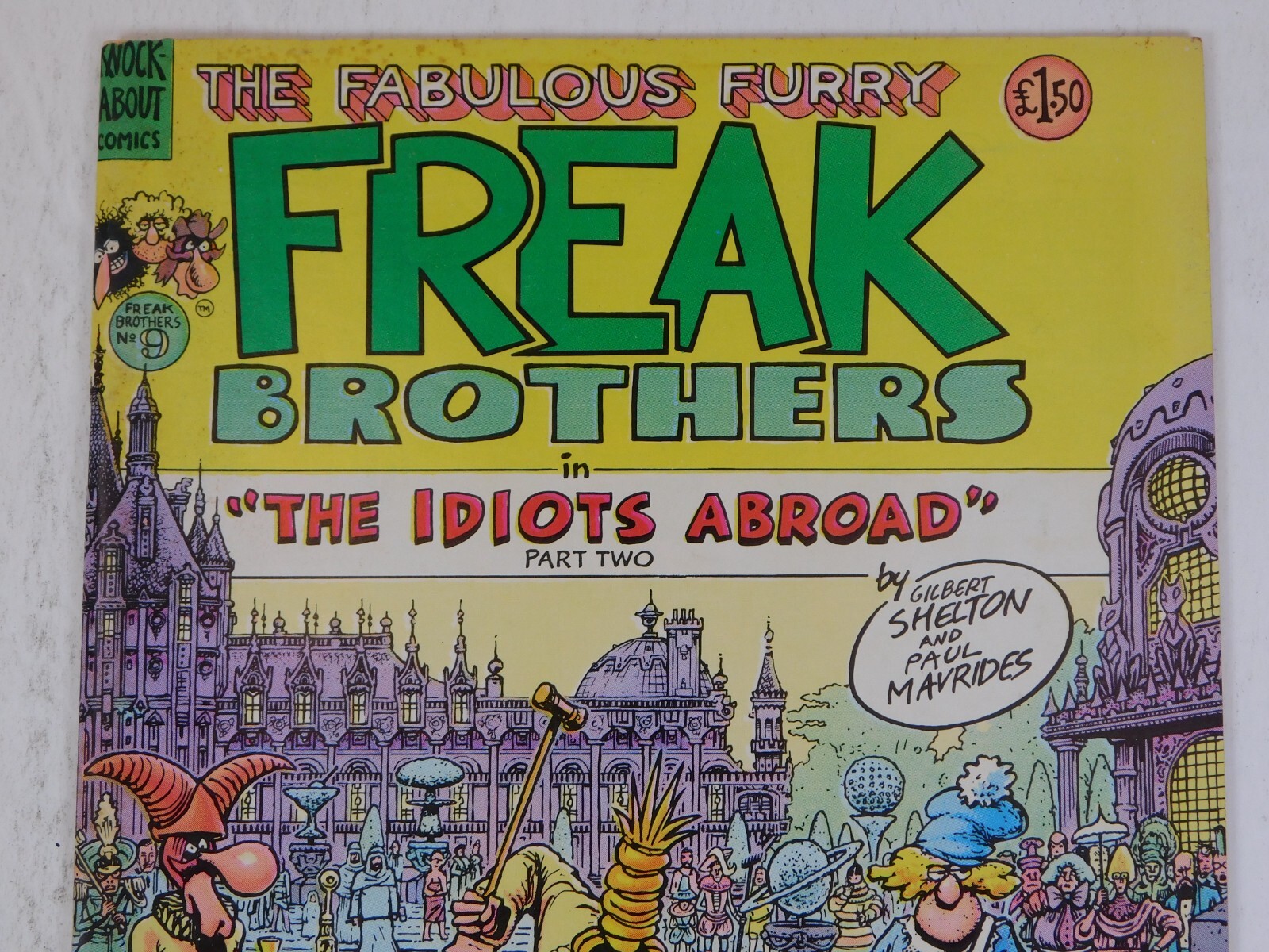 Fabulous Furry Freak Brothers #9 Underground Comic - UK Edition 1st ...