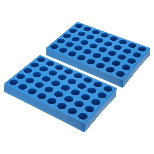 Vial Rack for 10ml Vials, 2 Pack Vial Tray Holder 40-Well Stackable ...