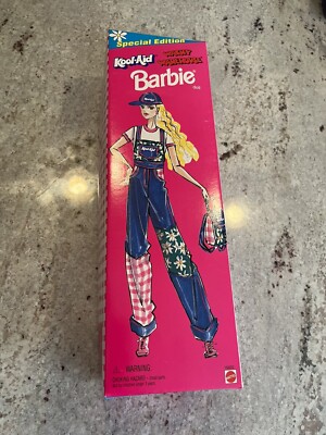 NIB 1995 MATTEL WACKY WAREHOUSE SPECIAL EDITION KOOL-AID BARBIE DOLL ...