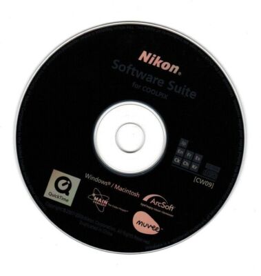 Nikon Software Suite for Coolpix Cameras CD-Rom 2007/2009 CW09 | eBay