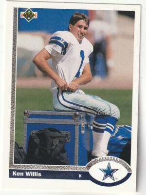 FREE SHIPPING-MINT-1991 Upper Deck Ken Willis #514 COWBOYS | eBay