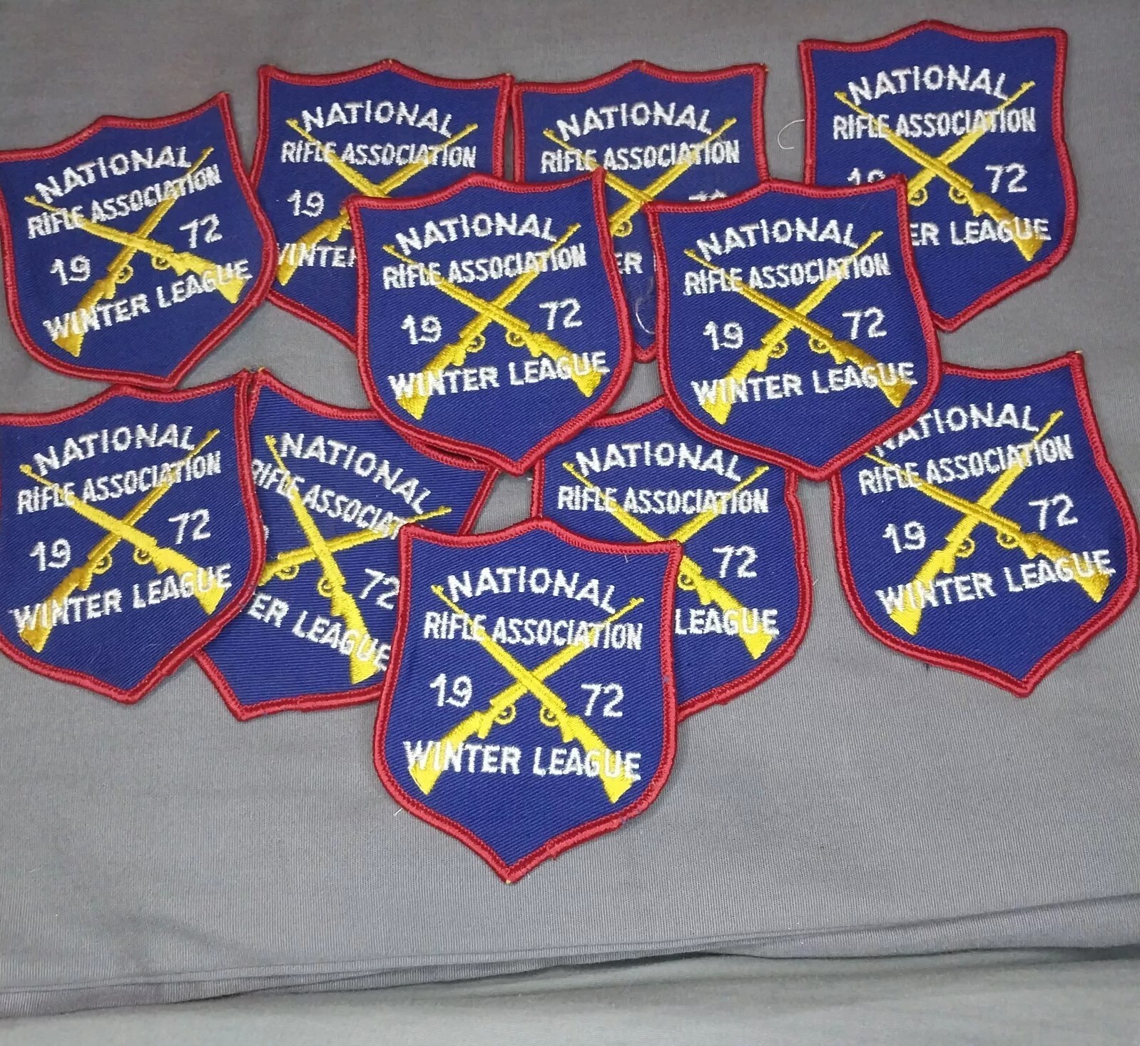 1972 NRA National Rifle Winter League 21 Count Patches | eBay