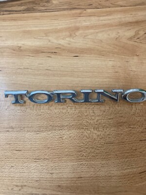 1972-73 Ford Torino Trunk Lid Name Plate | eBay