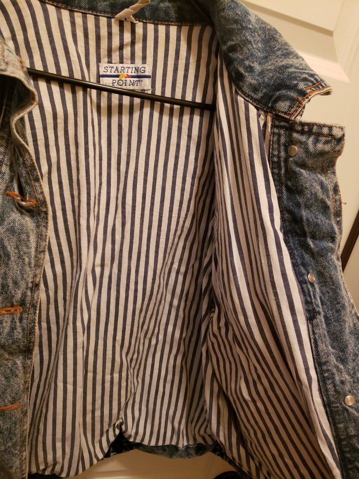 Vintage Starting Point Denim Jacket | eBay